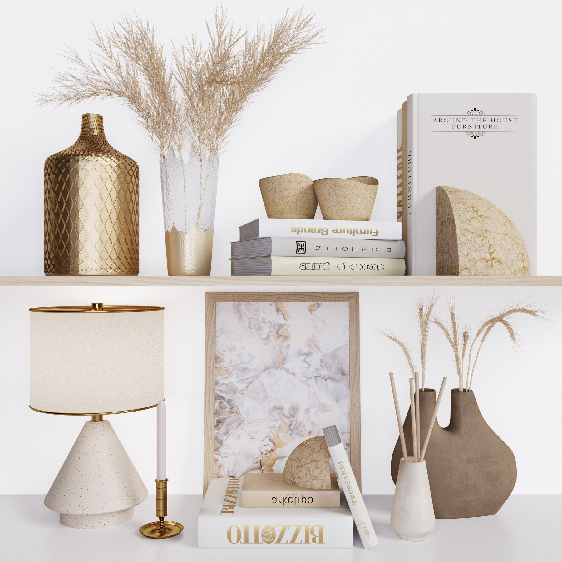 ArtStation - Decorative Set Vol-01 | Resources