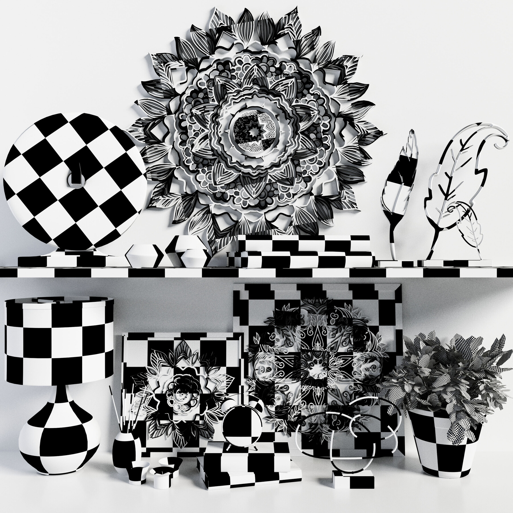 ArtStation - Decorative Set Vol-02 | Resources