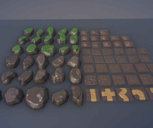 ArtStation - Ultimate Low Poly Nature Pack | Game Assets