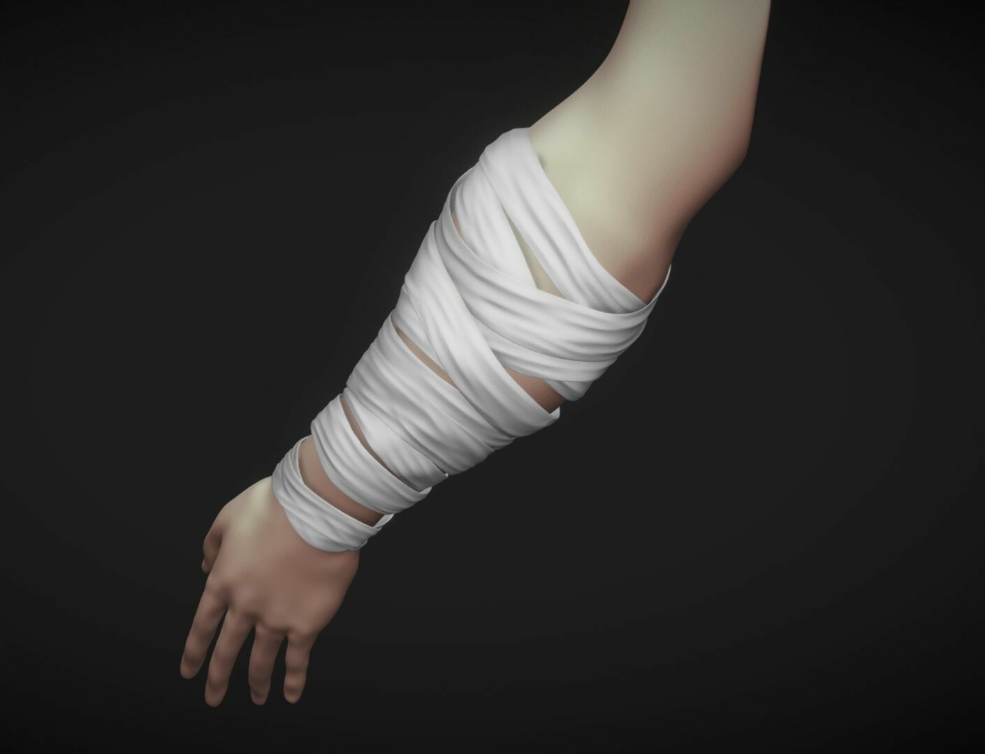 ArtStation - Arm Bandage | Resources