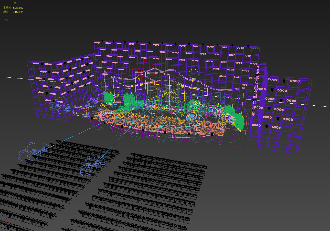 ArtStation - 3DS Max 2014 Stage Concert 40 | Resources