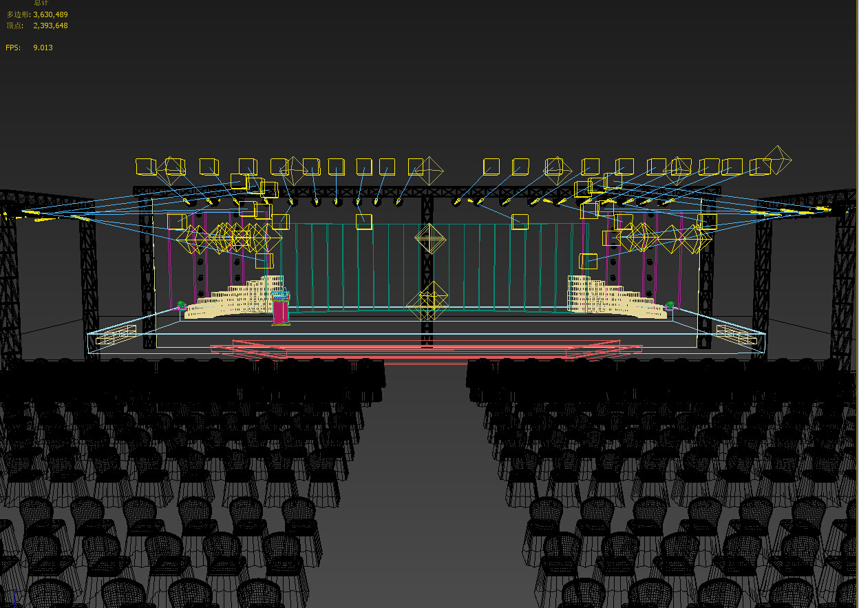 ArtStation - 3DS Max 2014 Stage Concert 47 | Resources