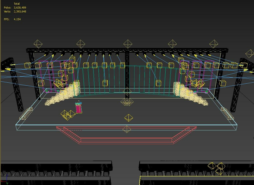 ArtStation - 3DS Max 2014 Stage Concert 47 | Resources