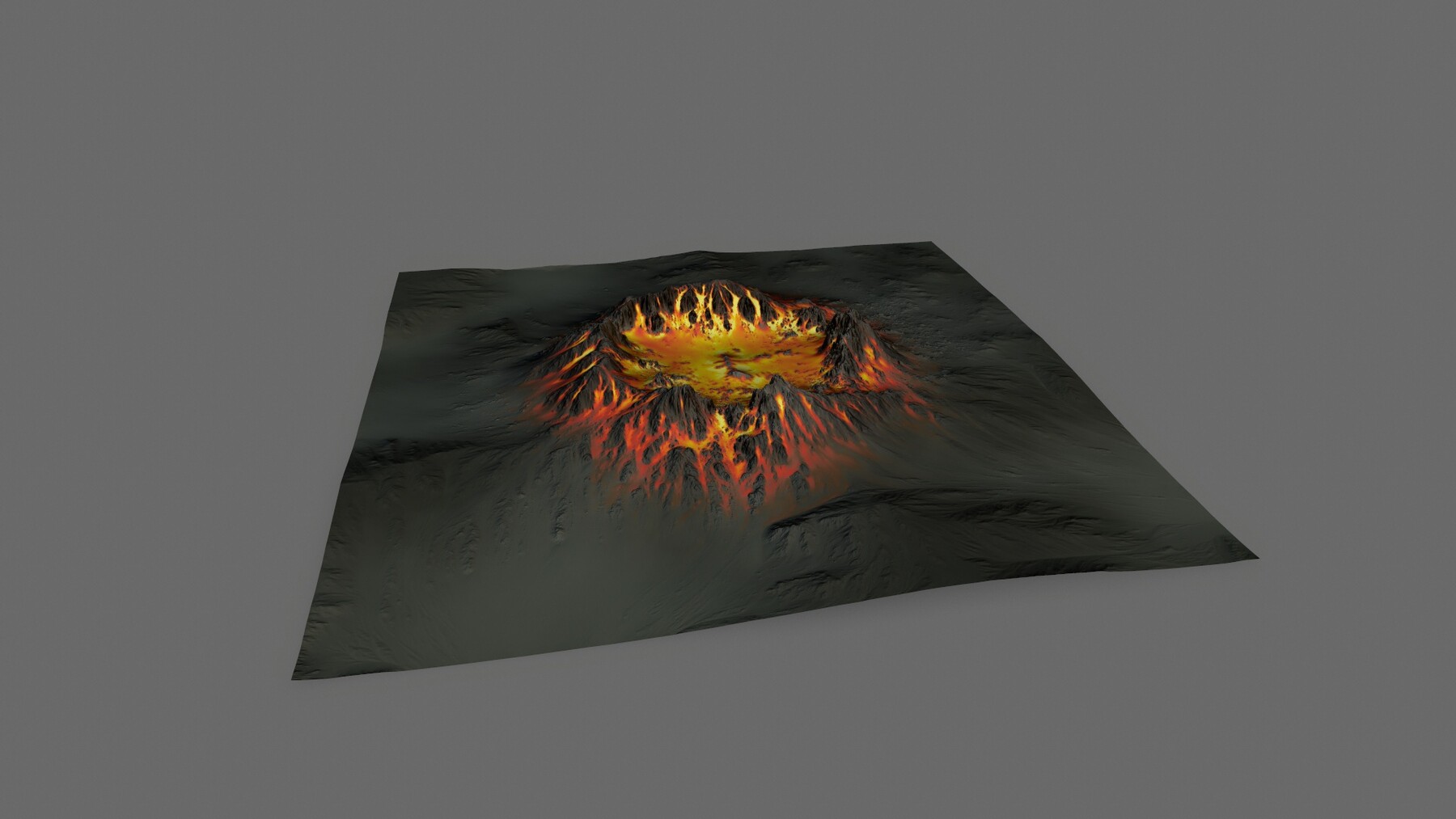 ArtStation - Volcano | Game Assets