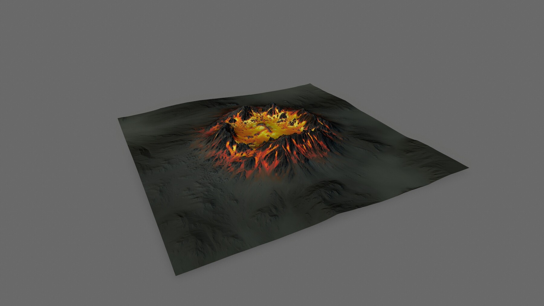 ArtStation - Volcano | Game Assets