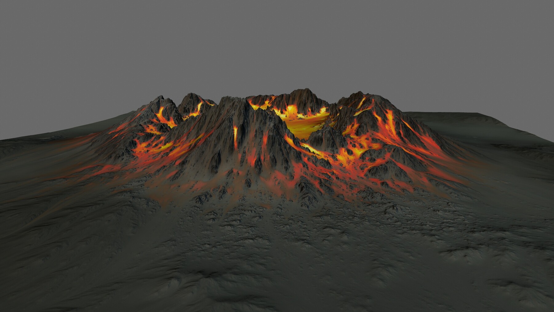 ArtStation - Volcano | Game Assets