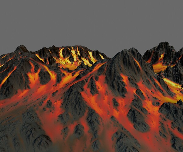 ArtStation - Volcano | Game Assets