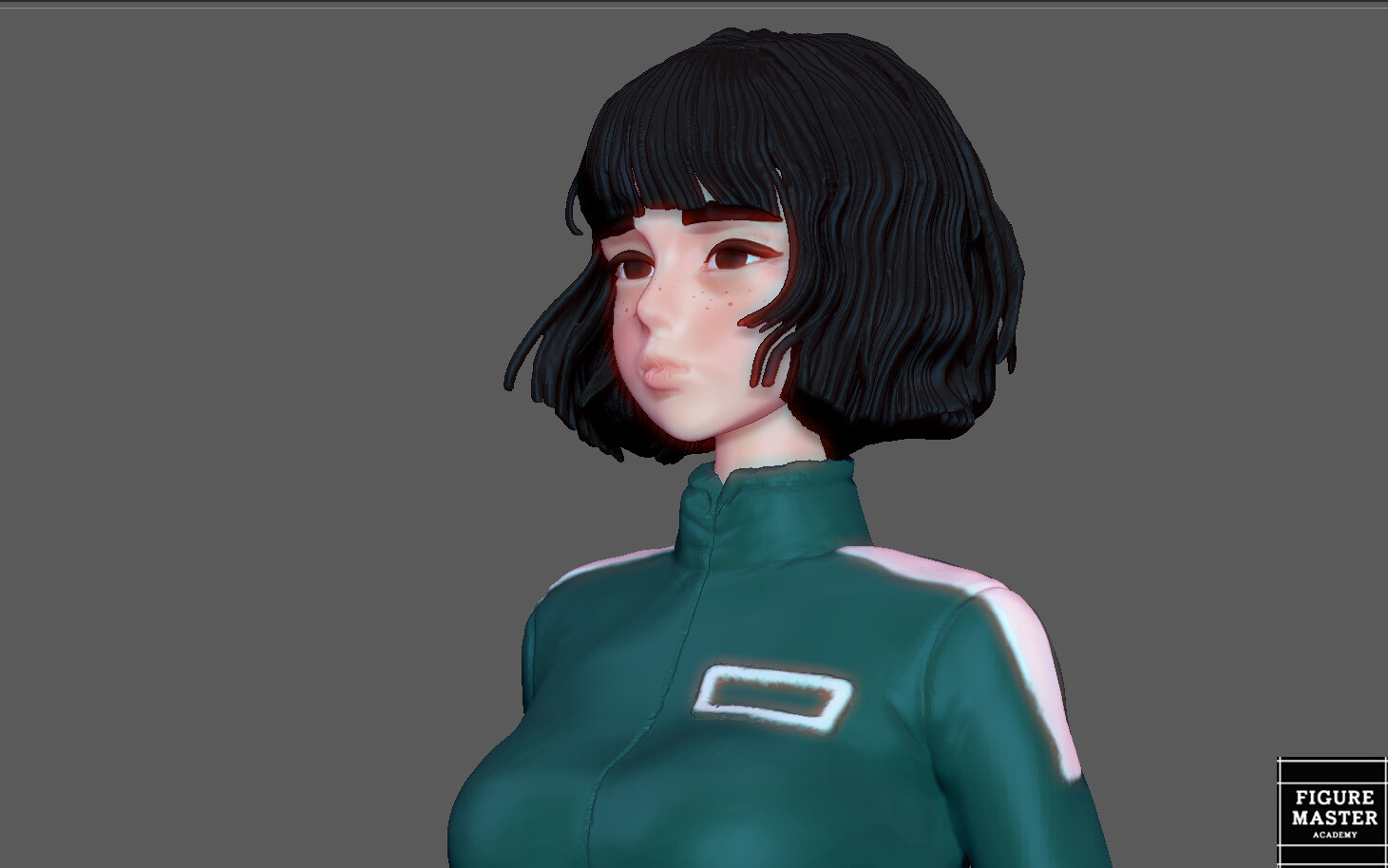 ArtStation - SQUID GAME SAEBYUK SEXY MODEL NETFLIX 3D PRINT MODEL ...