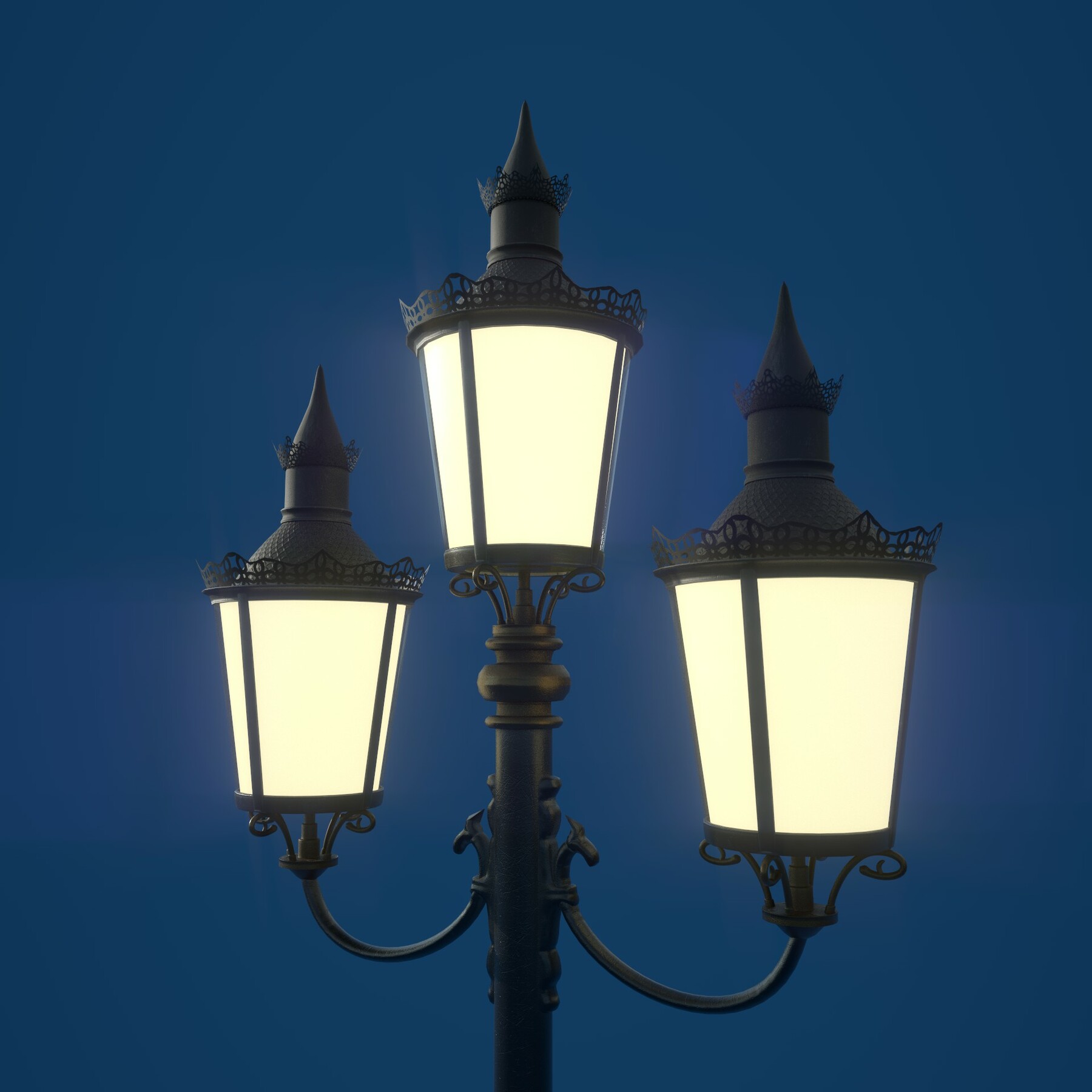 ArtStation - Street Lamp 3D | Game Assets