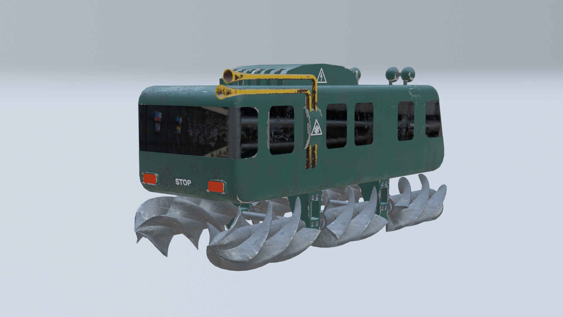 ArtStation - Auger Free low-poly 3D model | Game Assets