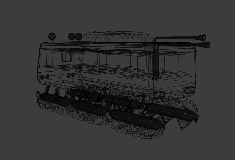 ArtStation - Auger Free low-poly 3D model | Game Assets
