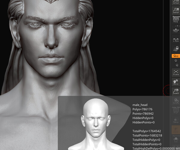 ArtStation - Asian Male handsome guy Head for Production High Poly 3D ...