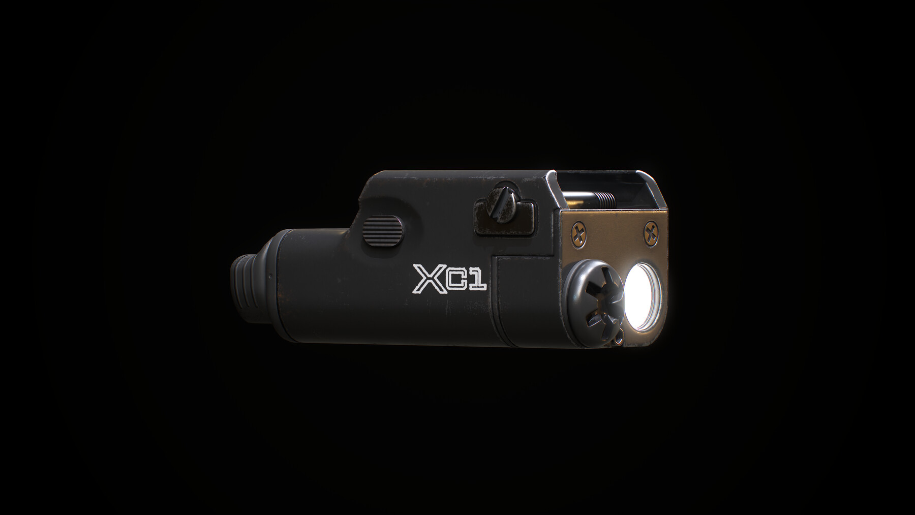 ArtStation - Surefire XC1 Flashlight | Game Assets