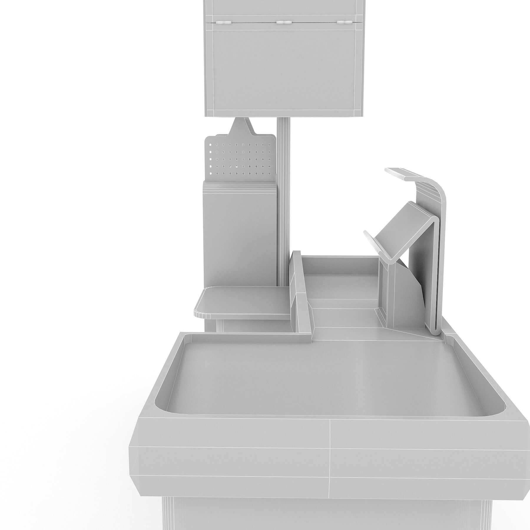 ArtStation - the cash register department 02 3D | Game Assets