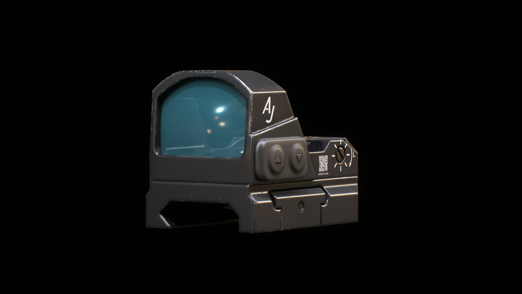 ArtStation - Reflex Scope | Game Assets