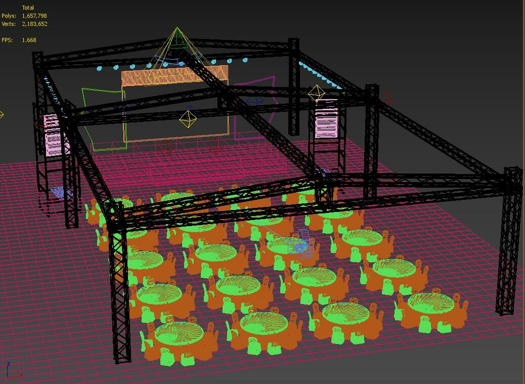 ArtStation - 3DS Max 2014 Stage Concert 48 | Resources