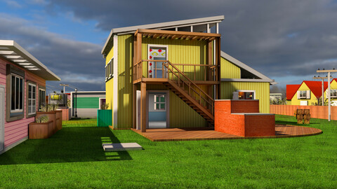 ArtStation - NUKE TOWN | Game Assets