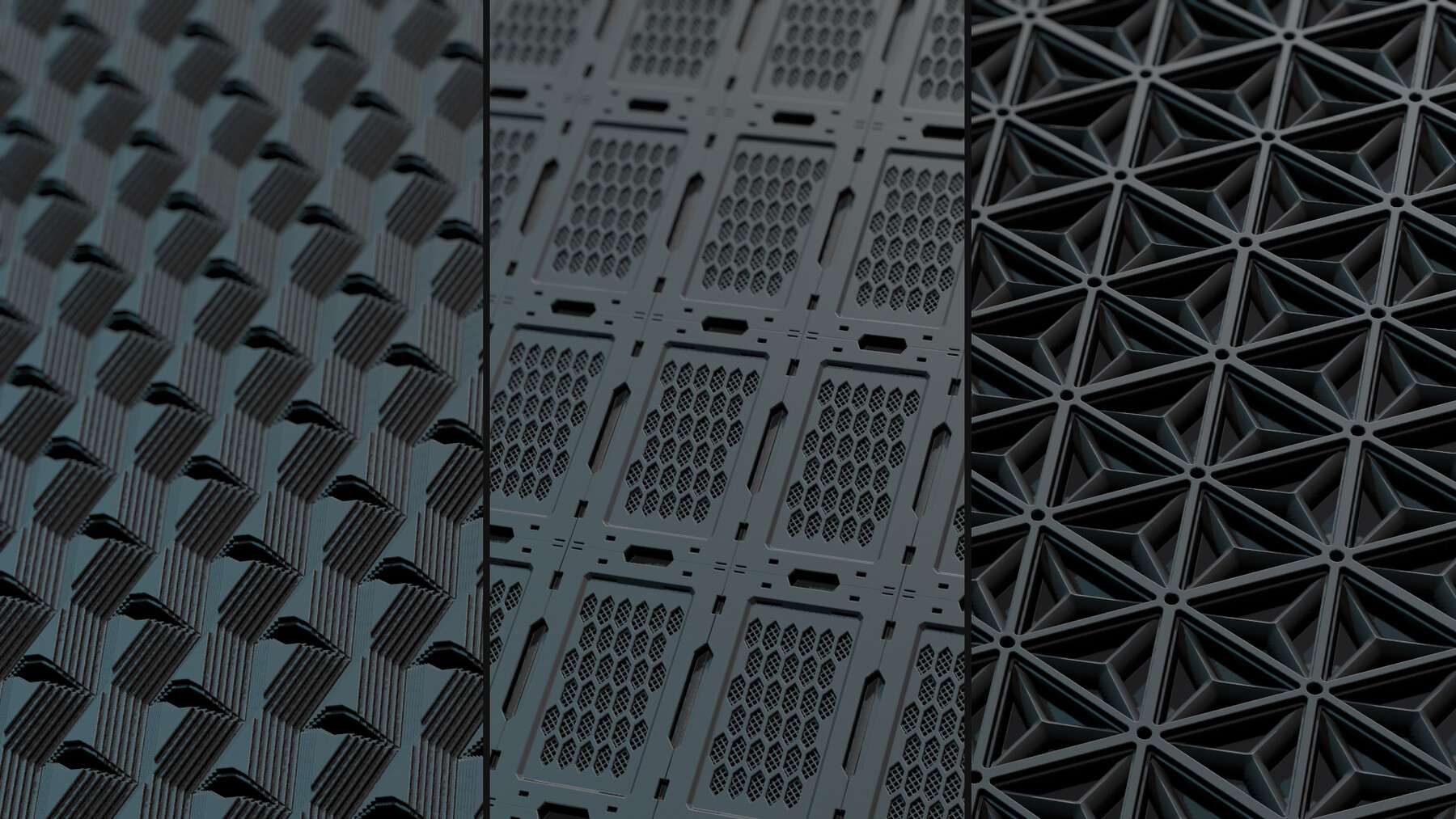 ArtStation - 65 Hardsurface Pattern - vol 01 | Game Assets