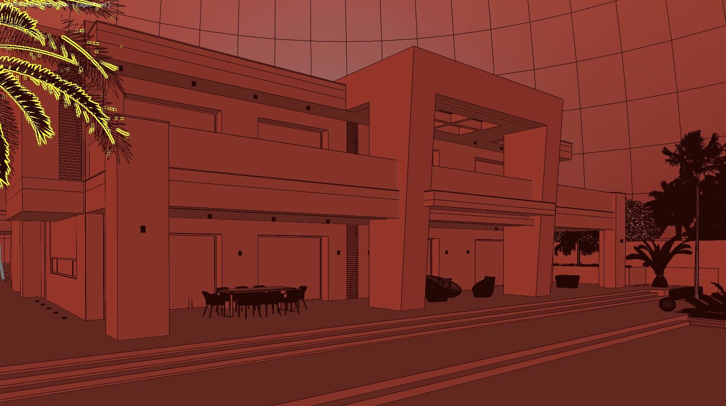 ArtStation - Modern villa H | Resources