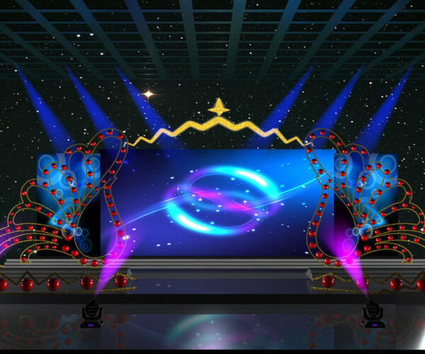 ArtStation - Stage party concert fashion catwalk T station 67 | Resources