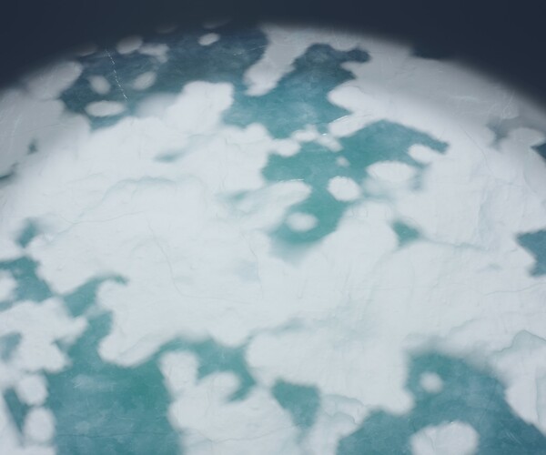 ArtStation - Cartoon Icy Terrain 3D Model | Game Assets