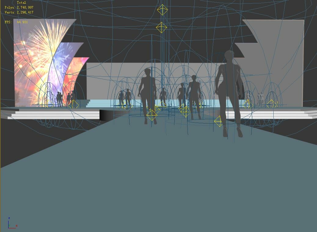 ArtStation - Stage party concert fashion catwalk T station 101 | Resources