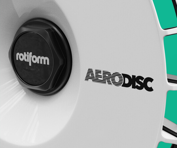 ArtStation - Rotiform Aerodisc Turbofan Rim/Wheel 3D Model + Designs ...