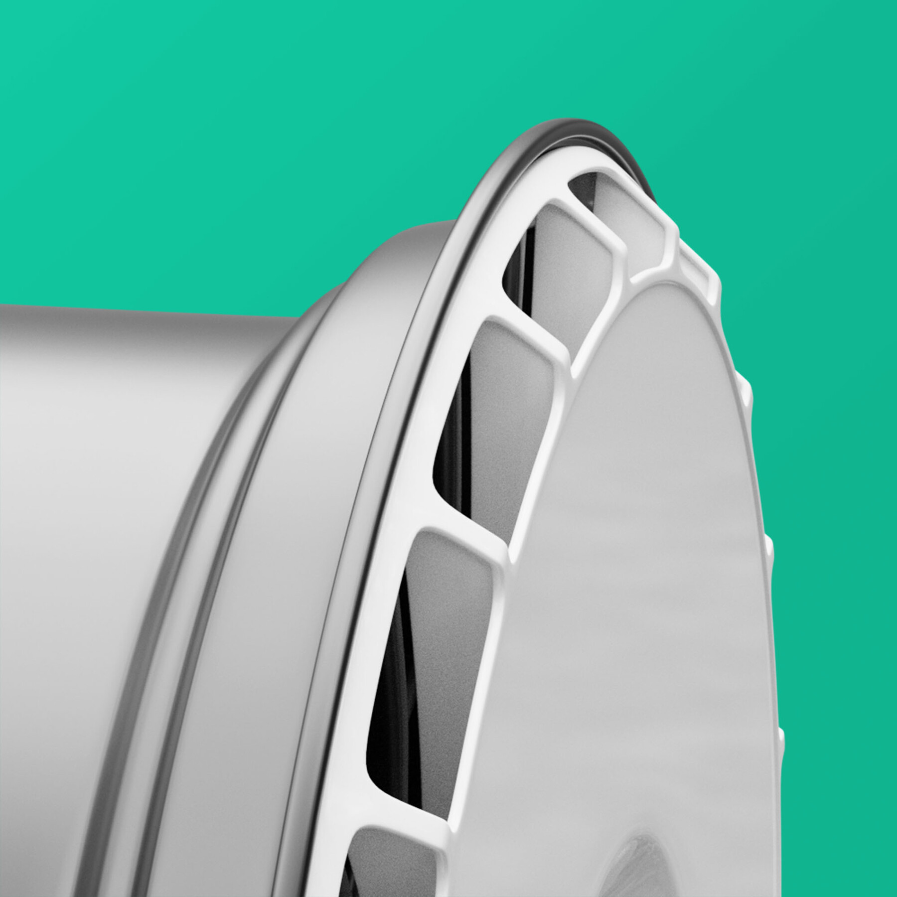 ArtStation - Rotiform Aerodisc Turbofan Rim/Wheel 3D Model + Designs ...