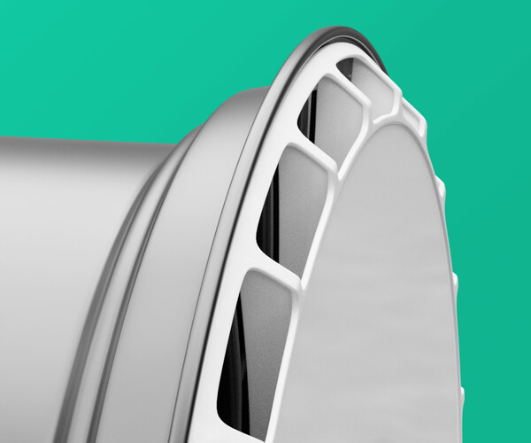 ArtStation - Rotiform Aerodisc Turbofan Rim/Wheel 3D Model + Designs ...