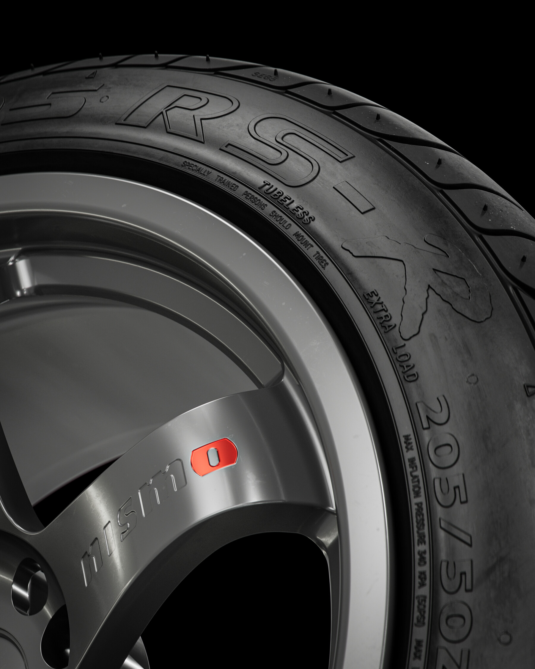 ArtStation - Federal 595 RS R • 205/50 ZR15 (Real World Details ...