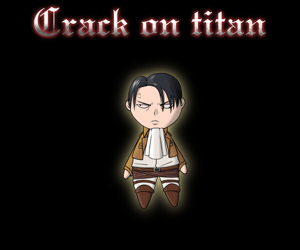 ArtStation - levi crack on titan ( attack on titan ) | Artworks
