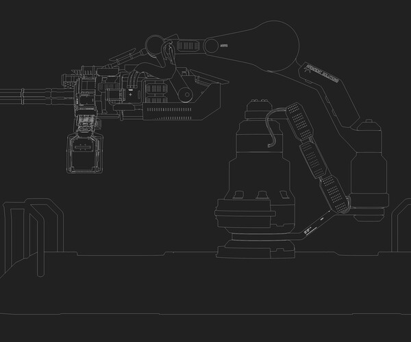 ArtStation - Reaper N Turret | Game Assets