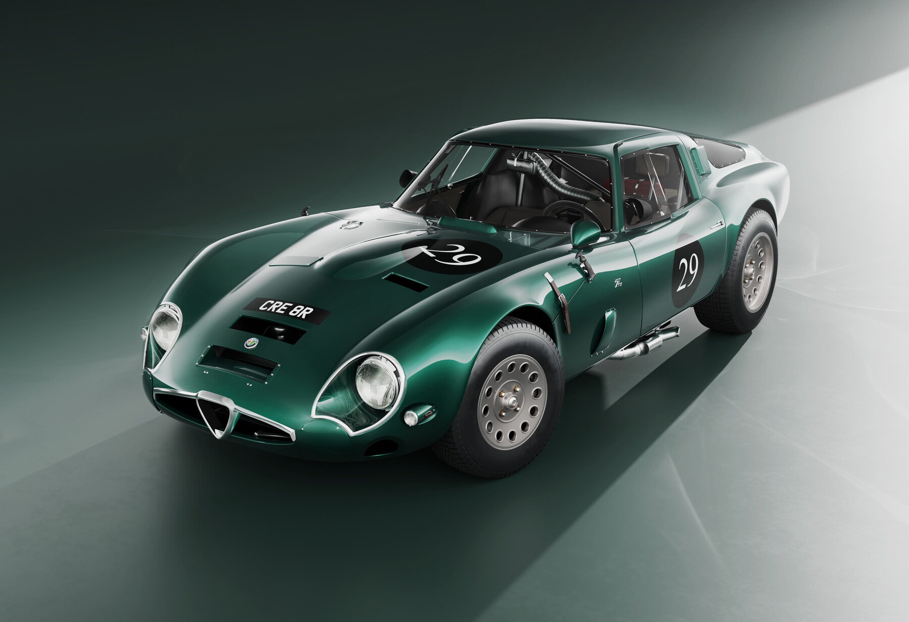 ArtStation - Alfa Romeo Giulia TZ2 carrozzata zagato 1965 | Game Assets