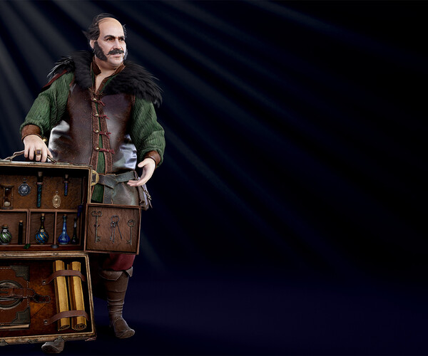 ArtStation - Merchant | Game Assets