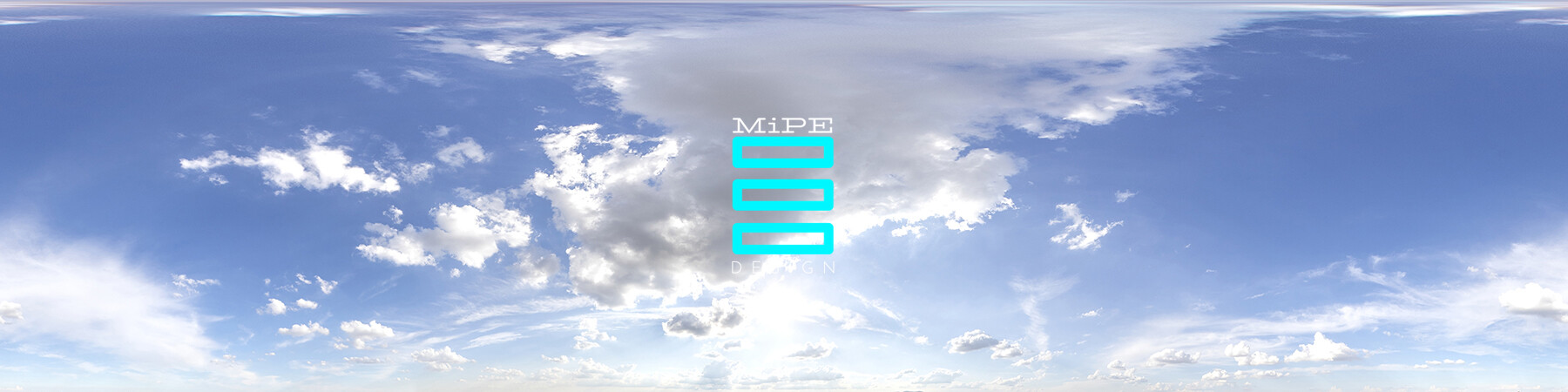 ArtStation - SKYDOME HDR 360° PANORAMA - blue clouded skies 5PACK | Resources