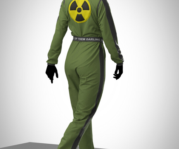 ArtStation - Toxic jumpsuit Costume Male+Female (Clo3d, Marvelous ...