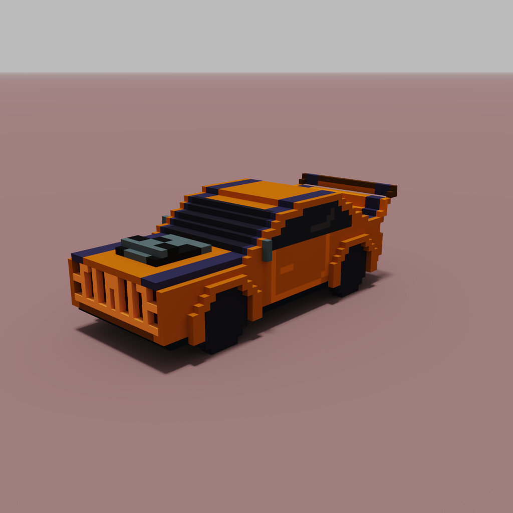 ArtStation - Sport car | Game Assets