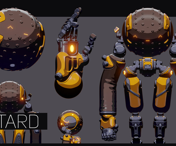ArtStation - BASTARD (high-poly model) | Resources