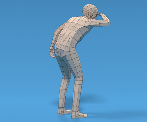 ArtStation - Low Poly Kid Looking | Resources