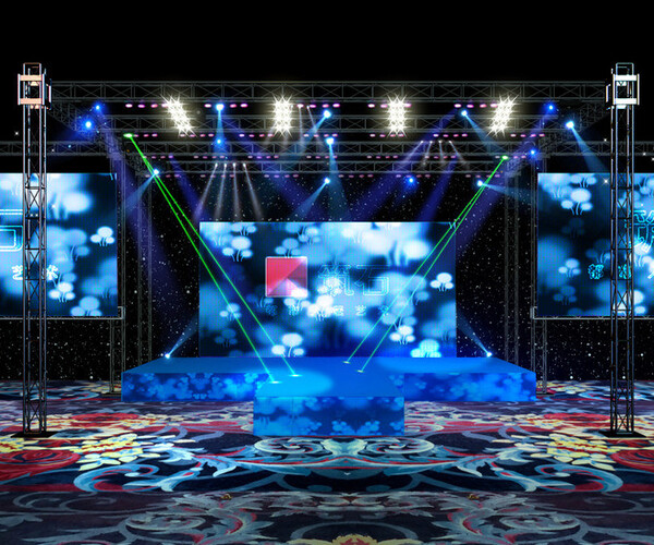 ArtStation - Stage party concert fashion catwalk T station 113 | Resources