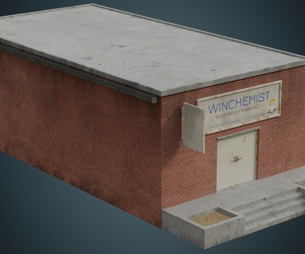 ArtStation - Building 3B | Game Assets