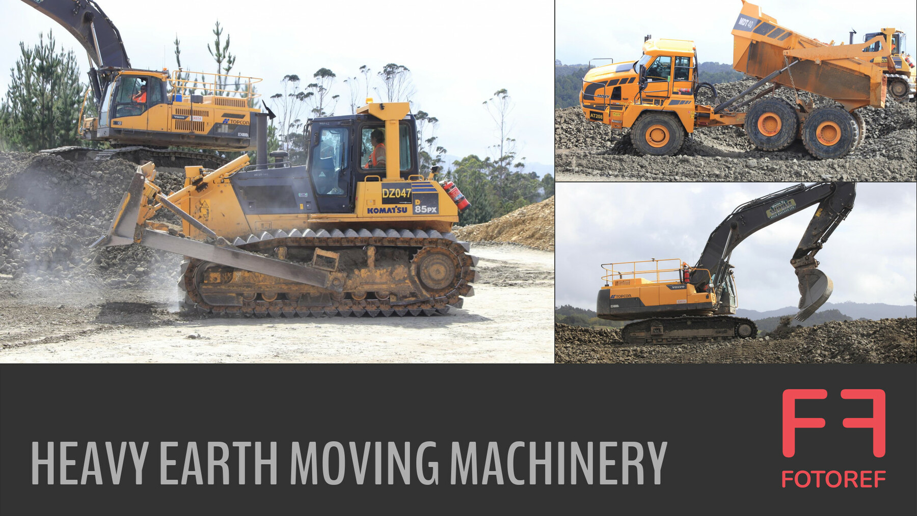 ArtStation - 553 photos of Heavy Earth Moving Machinery | Resources