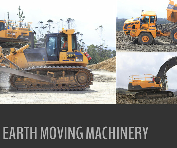 ArtStation - 553 photos of Heavy Earth Moving Machinery | Resources