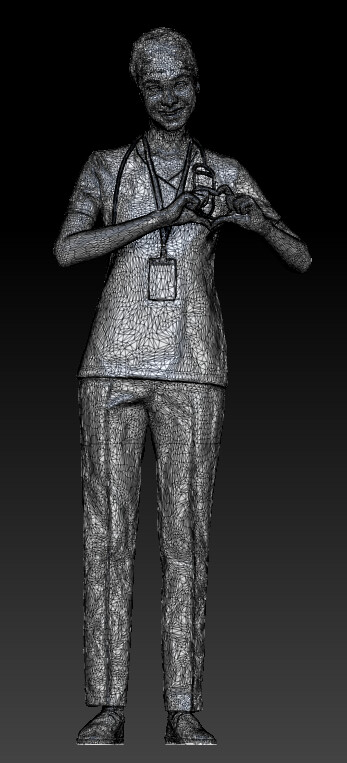 ArtStation - Beautiful female doctor smiling 308 | Game Assets