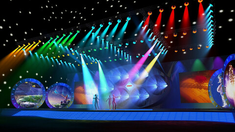 ArtStation - Concert party carnival stage 11 | Resources