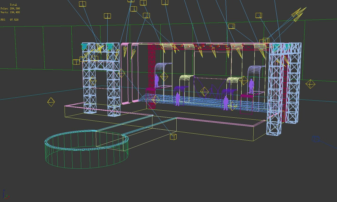 ArtStation - Concert party carnival stage 13 | Resources