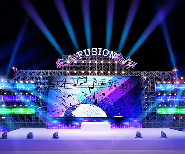 ArtStation - Concert party carnival stage 17 | Resources