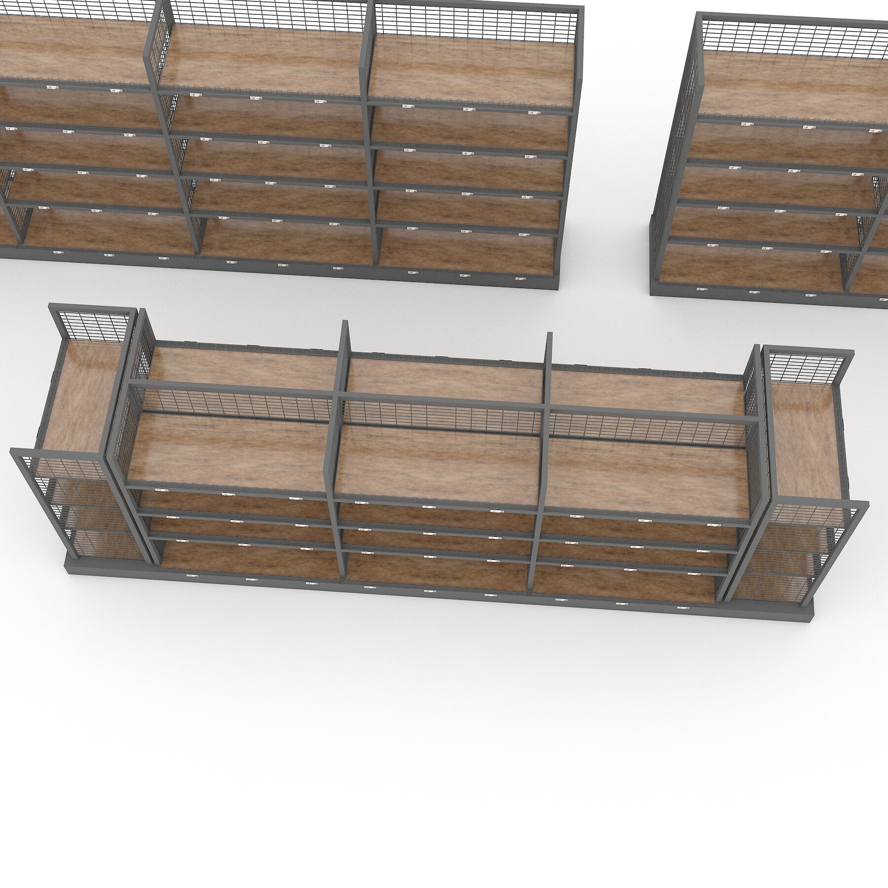 ArtStation - 3D various market stands model | Game Assets