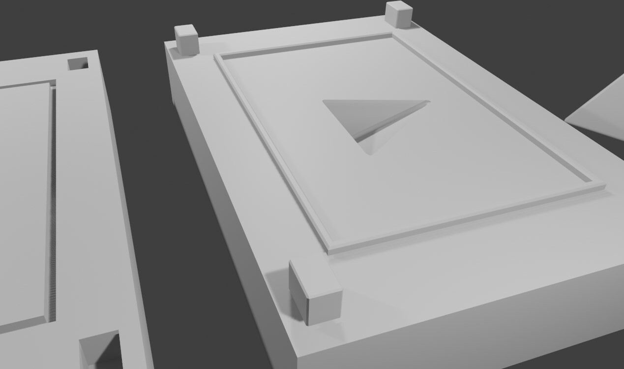 ArtStation - Mold for Dice 4 Sides Blank - Form - Molde para Dados ...