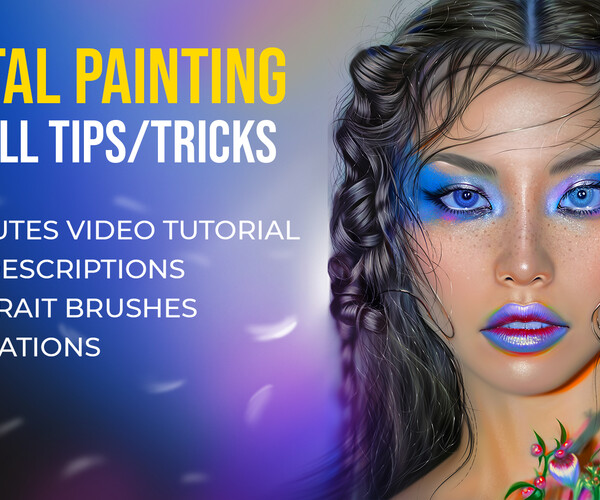 ArtStation - Digital Painting in Photoshop Usefull Tips/Tricks | Tutorials